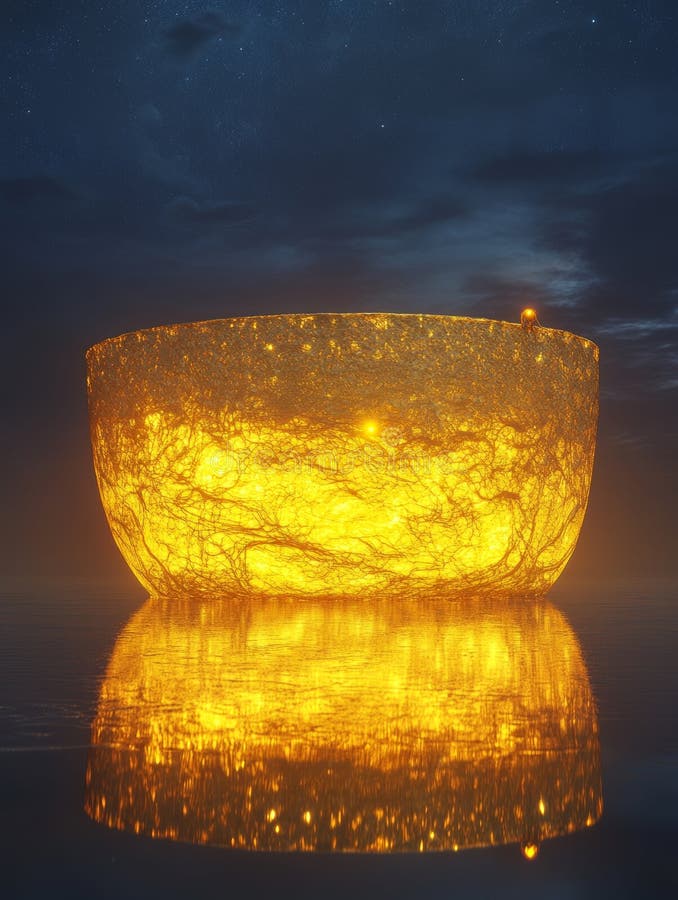 Sunset Spiderweb Circle - a Spider Positioned on a Circular Web, with ...