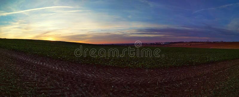 Beautiful Scenery of the First Spring Warm Days Stock Image - Image of ...