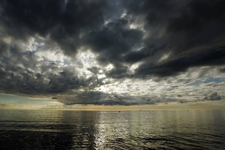 Sunset before storm stock photo. Image of open, sunset - 11877114