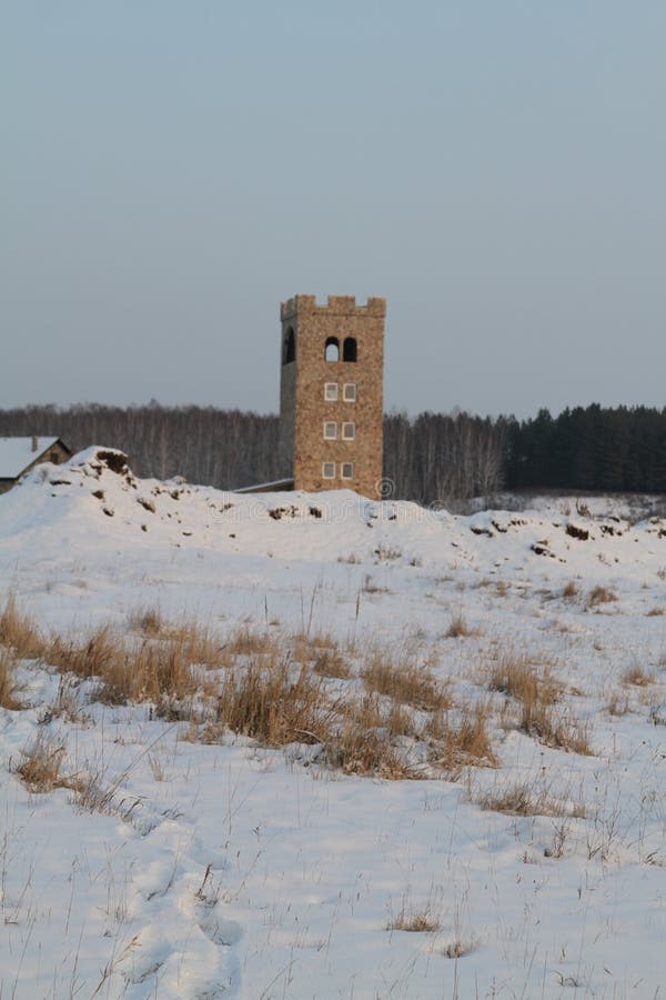 Sunset castle stock image. Image of beautiful, outdoor - 203485329
