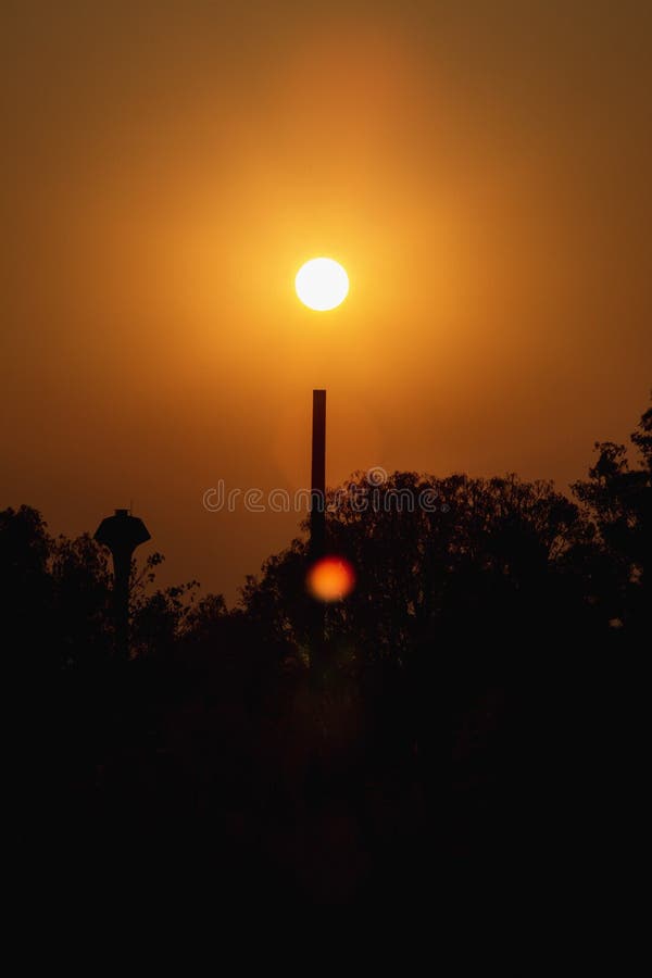 Sunset stock photo. Image of sunset, light, nature, shadow - 177785540