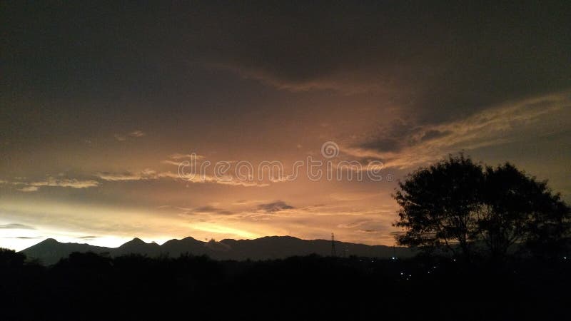 Sunset stock photo. Image of dusk, beautiful, papandayan - 110066974 Sunset stock photo. Image of dusk, beautiful, papandayan - 110066974