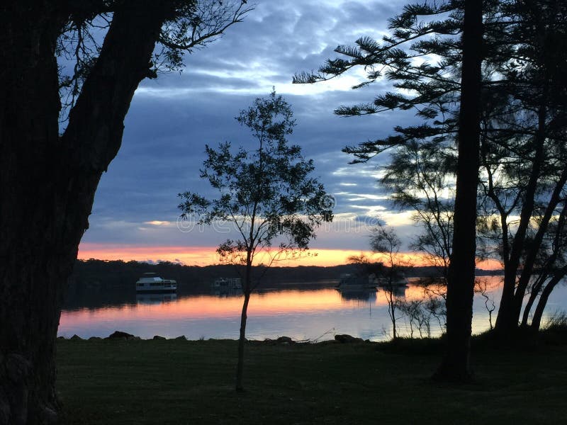 Sunset Taylors stock photo. Image of australia, taylors - 94492802