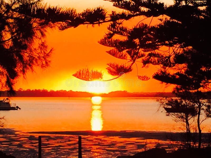 Sunset Taylors stock image. Image of landscape, beach - 94492809