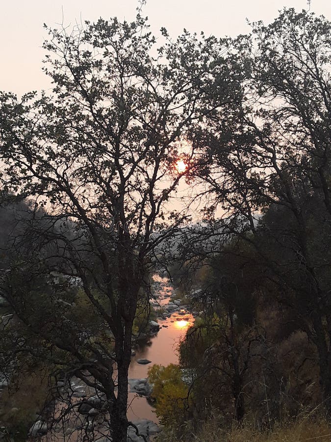 Sunset from Three Rivers Ranch Stock Photo - Image of rivers, sunset ...