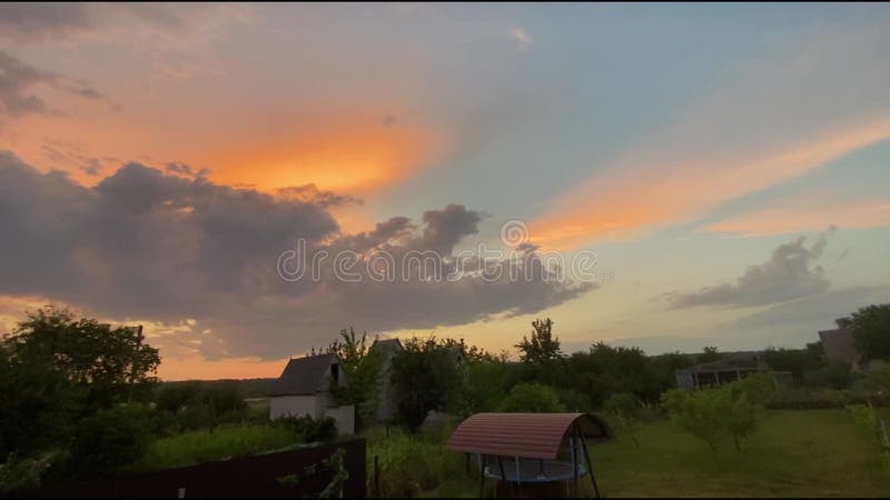 Beautiful Countryside Views at Sunset. Stock Video - Video of outdoor ...