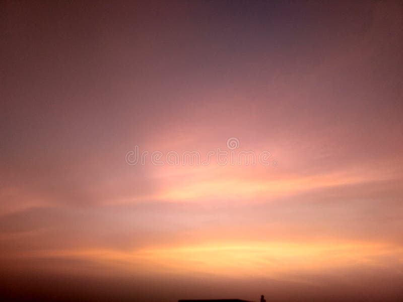 Dramatic orangish sky stock image. Image of orangish - 120708821