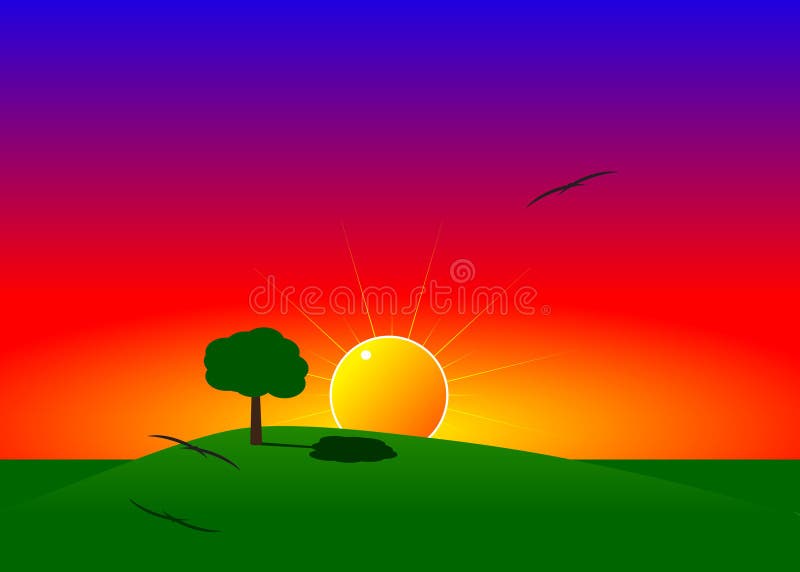 Animated Sunset Stock Illustrations – 14,052 Animated Sunset Stock ...