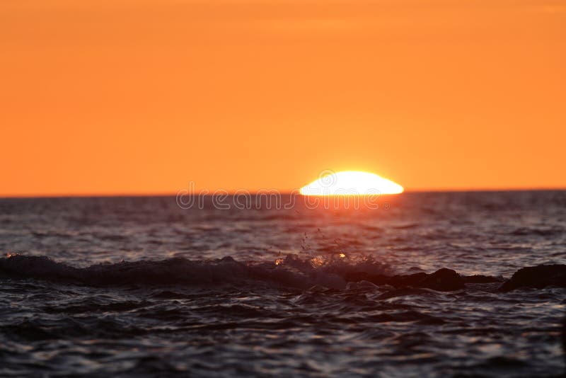 Sunset in Trout River Bay Newfoundland Canada Stock Photo - Image of ...