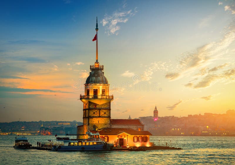 Sunset in Turkey Bodrum stock image. Image of sunset - 46181529