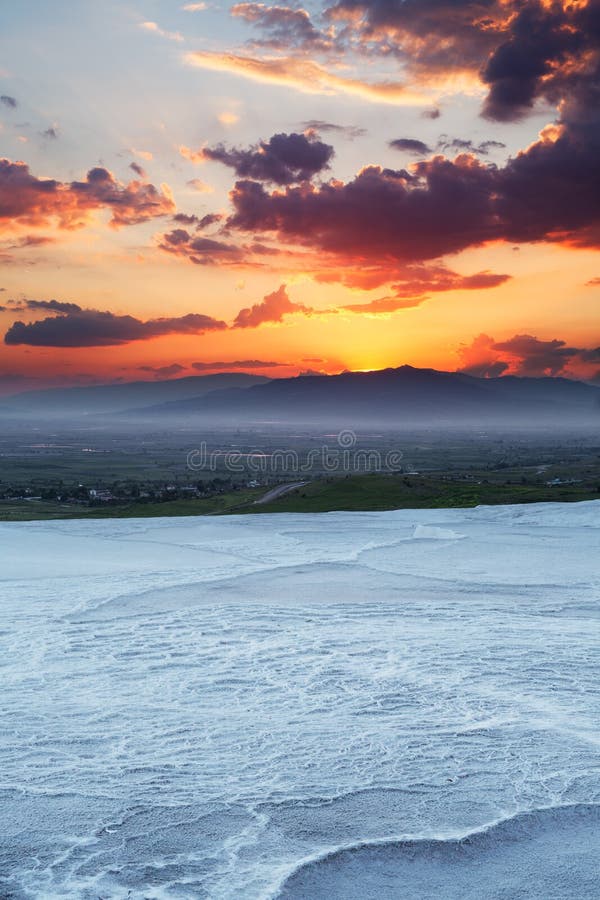 Sunset at the valley stock photo. Image of majestic, mountains - 60003154