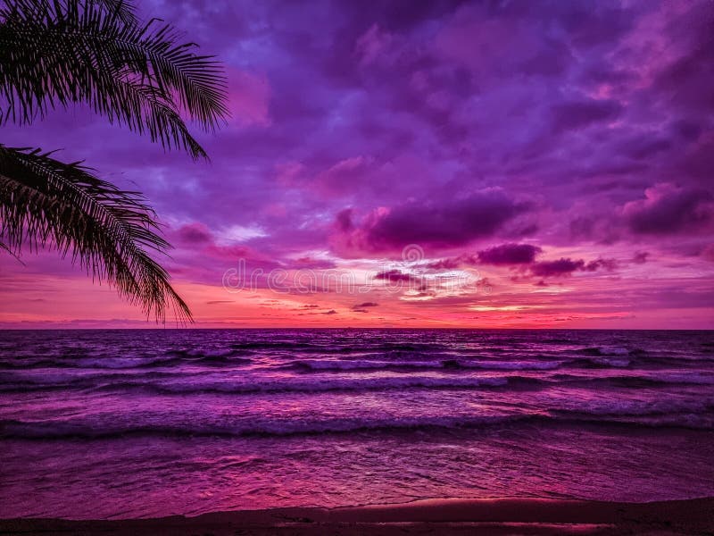 Sunset Vibes, Vacation Time, Thailand, Asia Stock Photo - Image of ...
