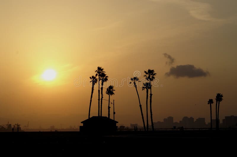 Sunset view stock image. Image of house, view, beach, sunset - 4806823