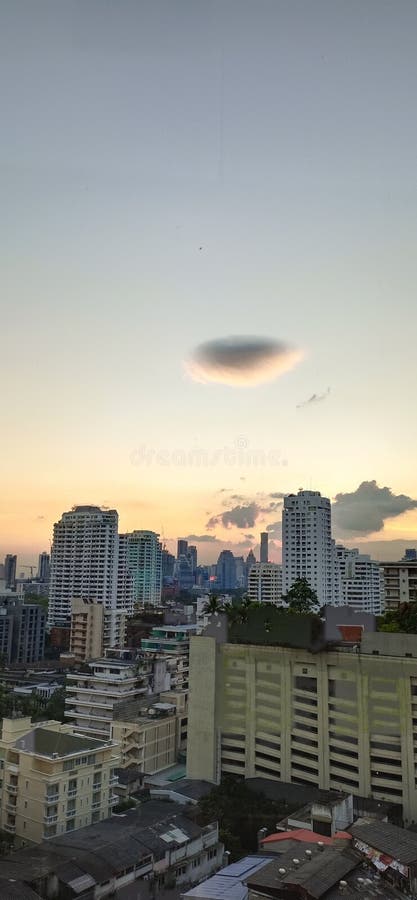 Sunset View Bangkok Asok Area Stock Photos - Free & Royalty-Free Stock ...