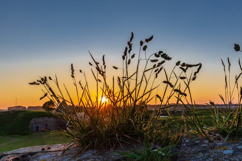 Sunset view form fortress stock photo. Image of beautiful - 241928986