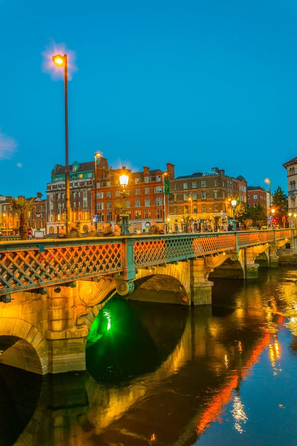 Grattan Bridge Over River Liffey Stock Photos - Free & Royalty-Free ...