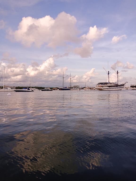 Sunset with the View, Have a Blessed Day Stock Image - Image of sunset ...