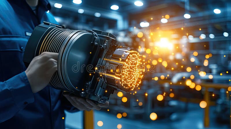 Sunset View of Industrial Water Pumps Highlighting Their Structure and ...