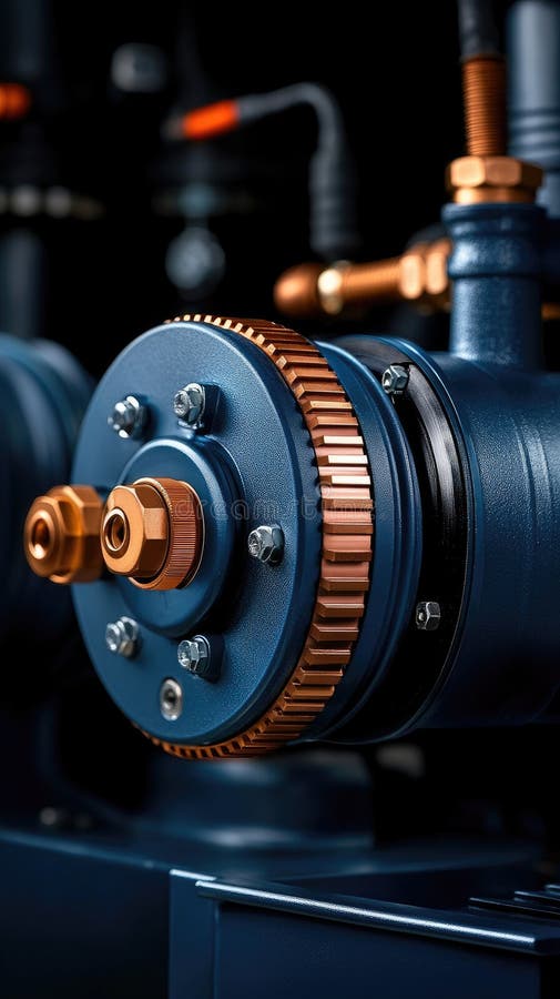 Sunset View of Industrial Water Pumps Highlighting Their Structure and ...