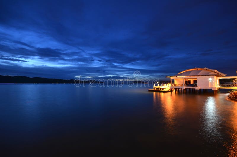 Sunset View in Kota Kinabalu, Sabah Stock Image - Image of kota, scenic ...