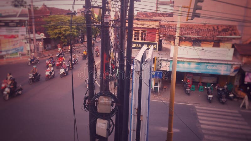 Sunset View on Kudus City editorial image. Image of evening - 380644715