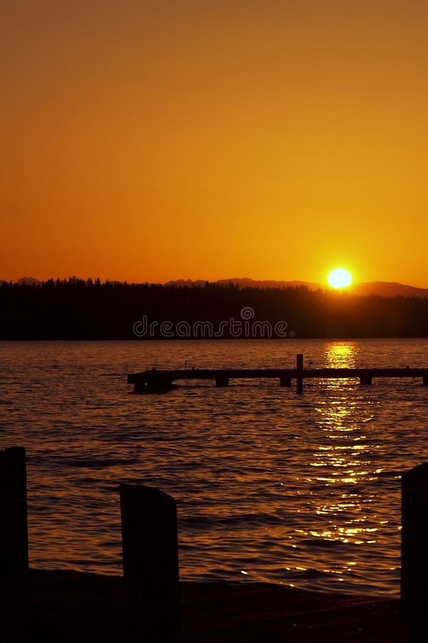 Sunset View (portrait) stock photo. Image of peaceful, night - 736036