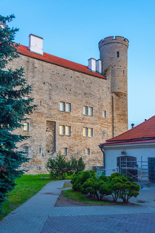 Toompea Castle, Tallinn, Estonia Stock Image - Image of building ...