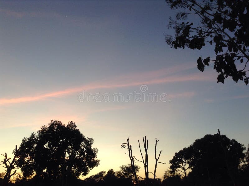 Sunset view stock photo. Image of dark, sunlight, view - 85279782