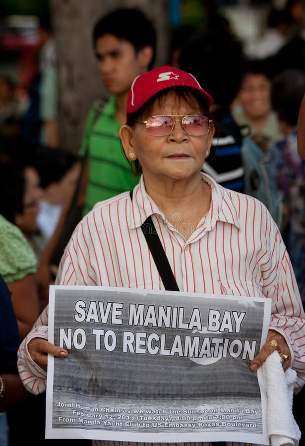 Sunset Watch Protest for Manila Bay, Manila Editorial Photo - Image of ...