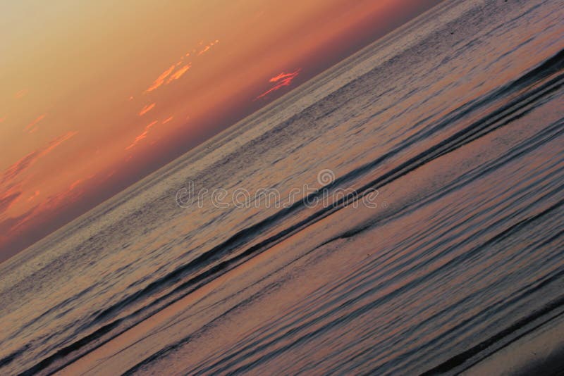 Sunset waves stock image. Image of wave, lovers, sunset - 189759