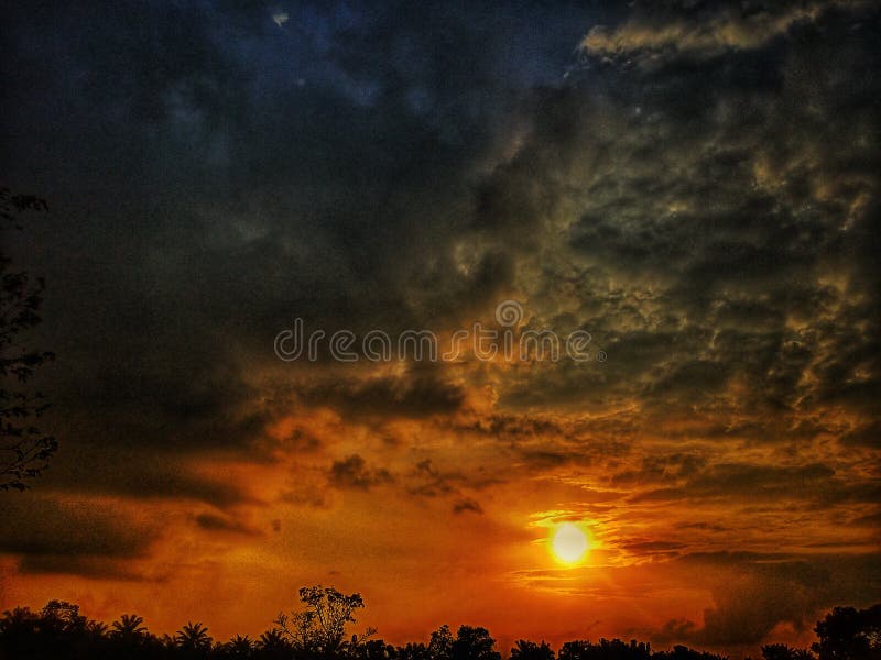 Sunset in the west stock photo. Image of west, world - 211129964