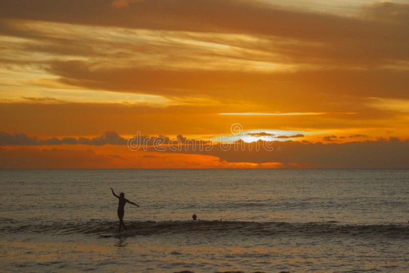 Sunset in west java stock image. Image of morning, cloud - 262113473