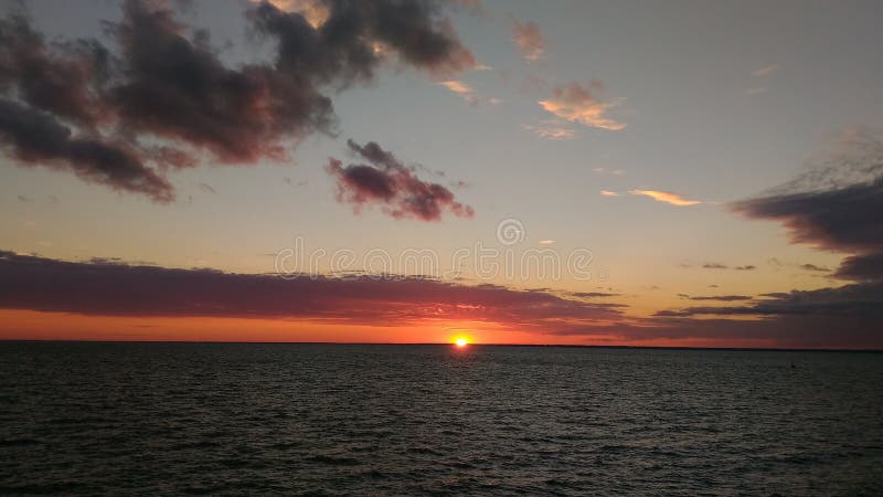 Sunset. stock image. Image of info, garden, flower, nature - 97775649