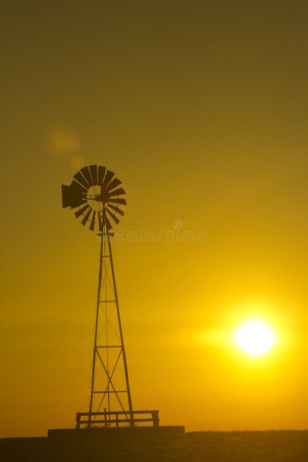Sunset Windmill stock photo. Image of outdoors, travel - 27700558