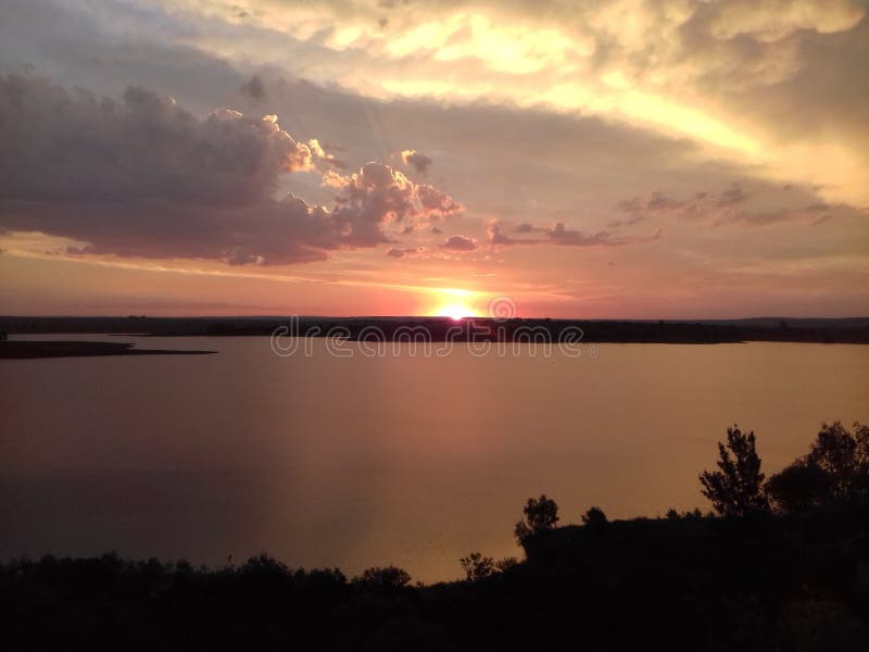 Sunset Wonder stock photo. Image of stillness, nature - 86360450