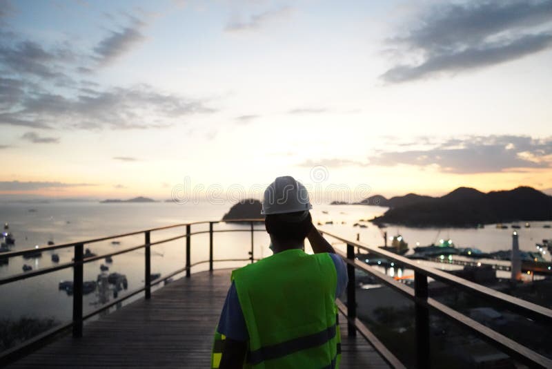 Sunset after work stock photo. Image of building, dawn - 227783618