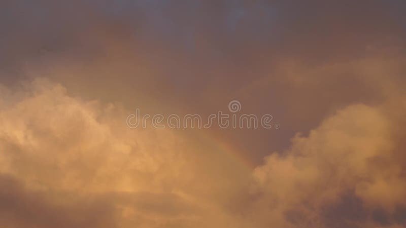 Heavy yellow storm clouds stock footage. Video of atmosphere - 252116570