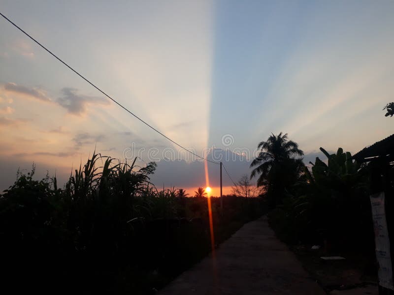 Sunset yesterday stock image. Image of sunset, sout - 263221097