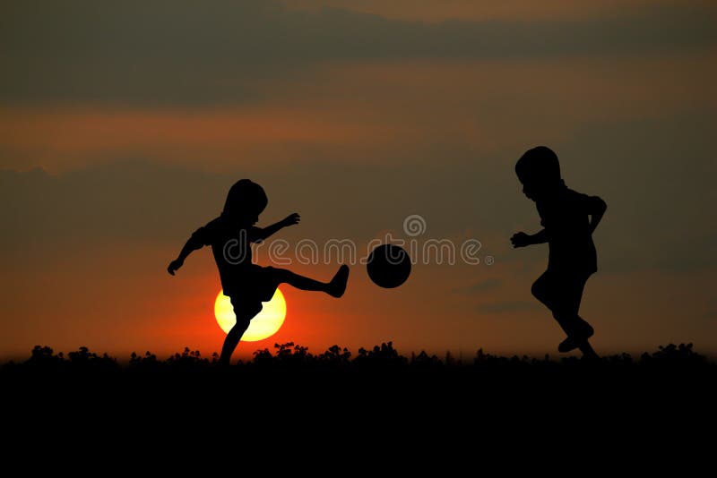 Sunsets stock image. Image of four, family, people, country - 53258587