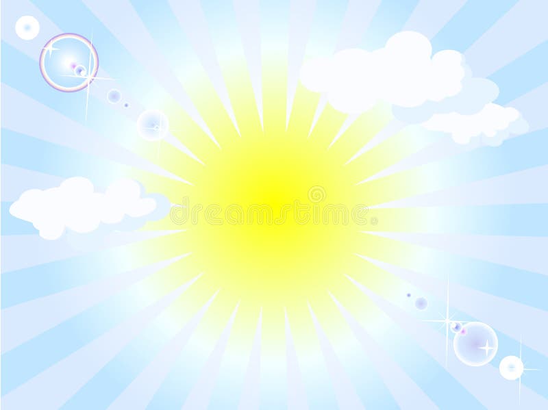 Sunshine background stock vector. Illustration of design - 19199567