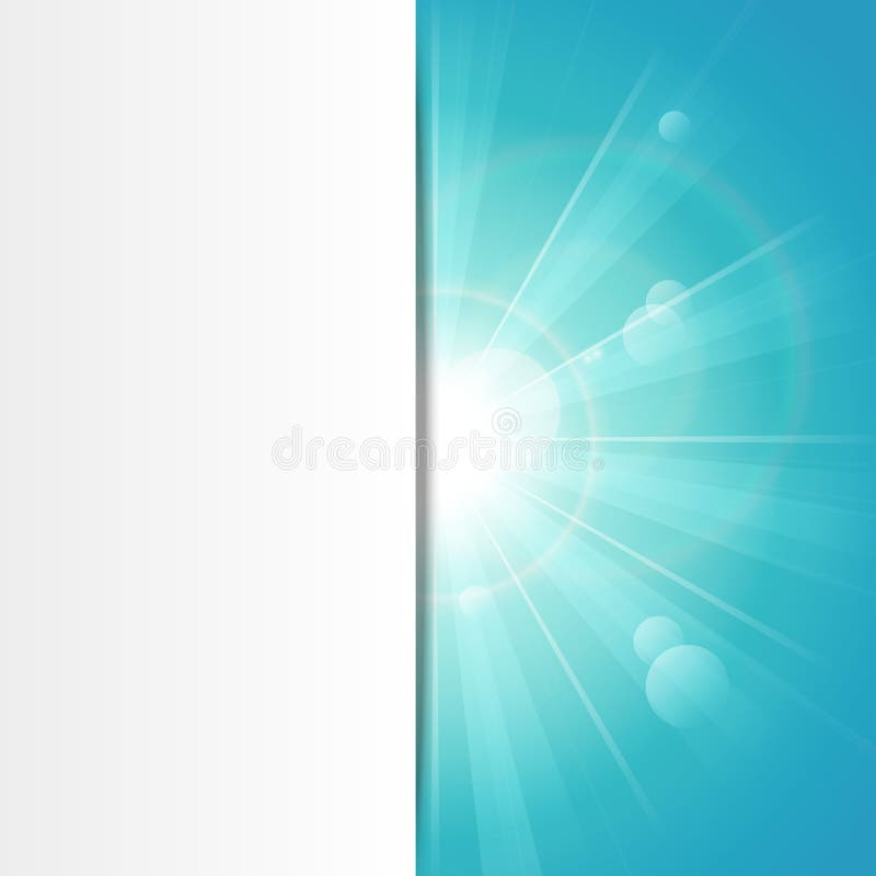 Sunshine blue banner stock vector. Illustration of nature - 26153018