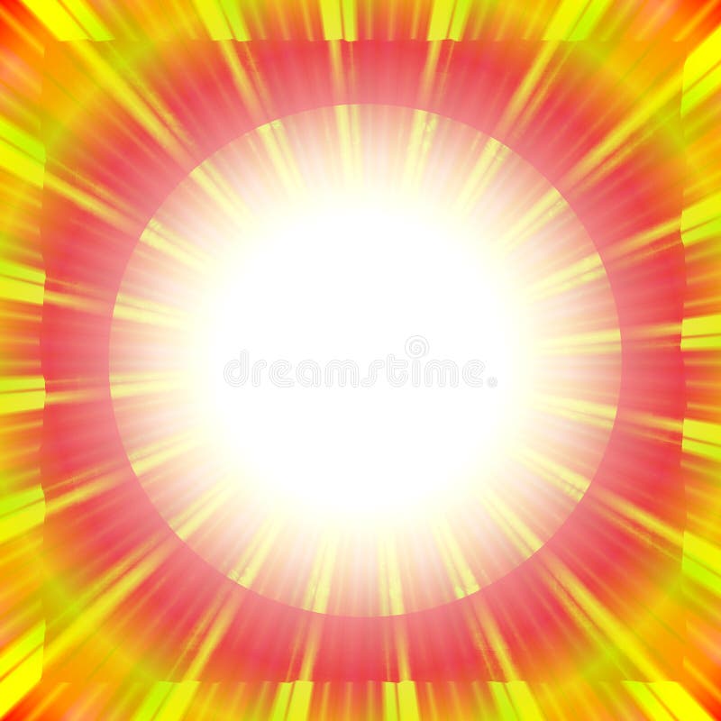 Sunshine Burst stock illustration. Illustration of burn - 4813656