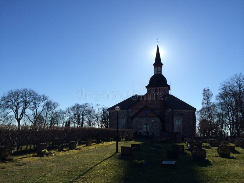 Sunshine church editorial image. Image of tombstone, sunshine - 47620805