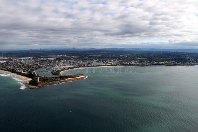 Port Cartwright, Sunshine Coast Australia Stock Photo - Image of rocks ...