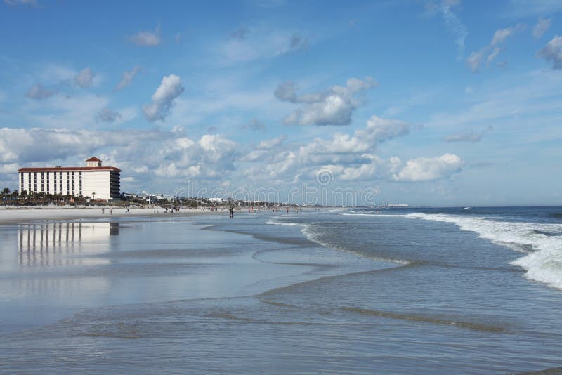 Sunshine Florida beach stock photo. Image of ocean, enjoy - 111641224