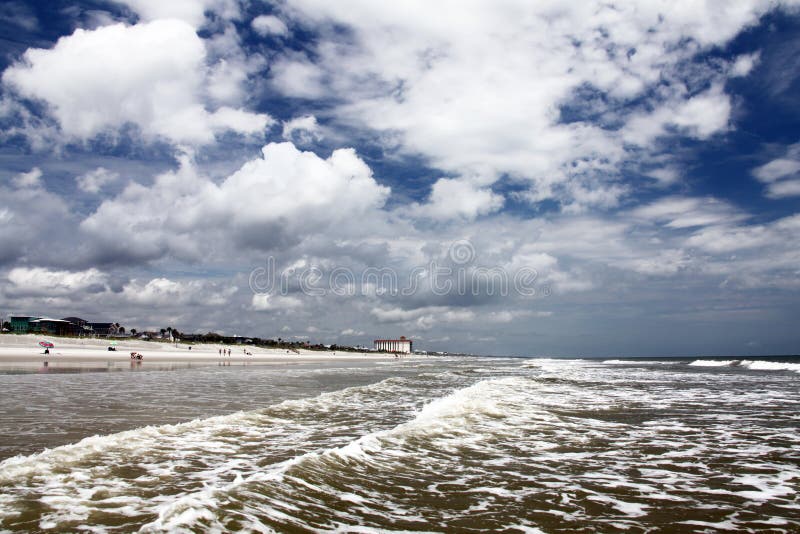 Sunshine Florida beach stock photo. Image of natural - 111641264