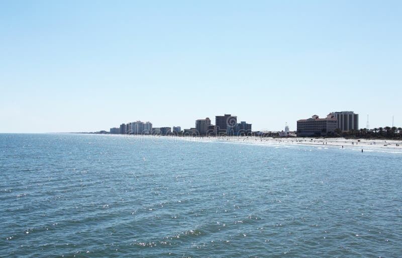 Sunshine Florida beach stock image. Image of florida - 111641291