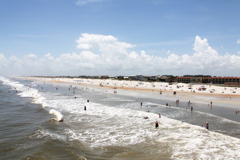 Sunshine Florida beach editorial photography. Image of rest - 111641317