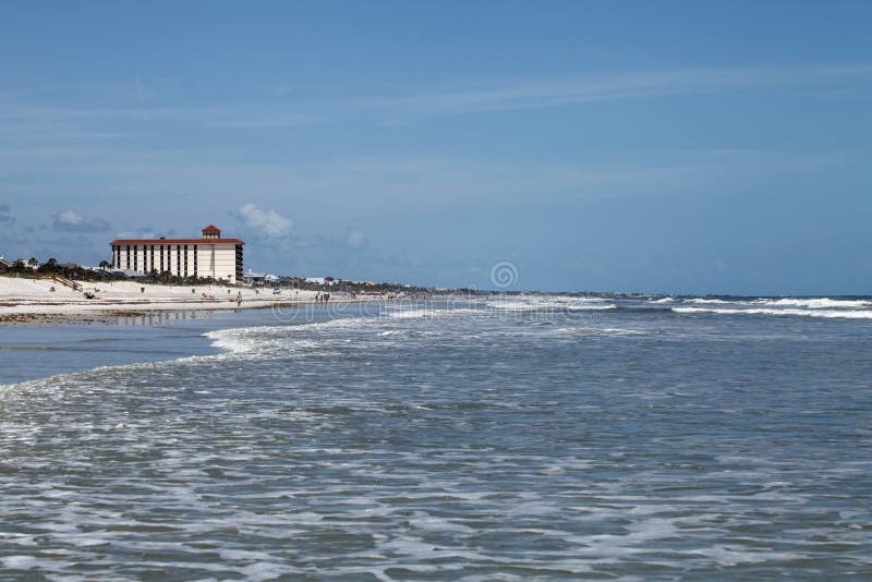 Sunshine Florida beach stock image. Image of outside - 111641253