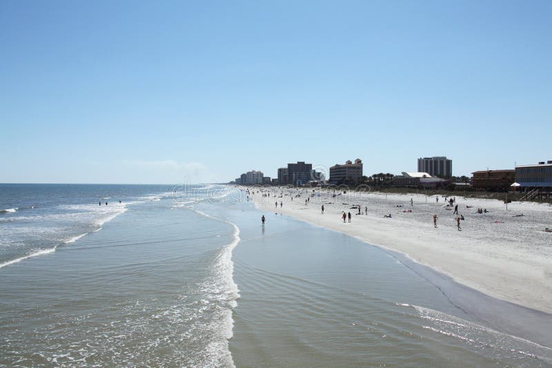 Sunshine Florida beach stock image. Image of florida - 111641231